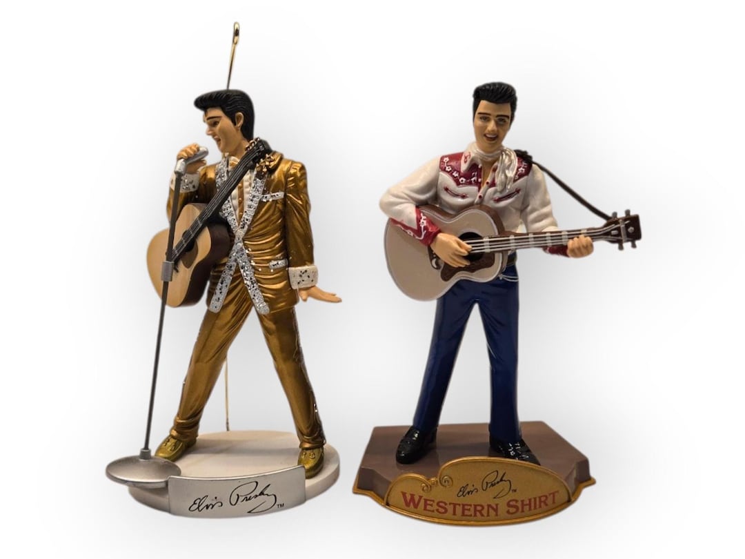 Vintage Elvis Presley Trevco Figure Ornaments – 2 to Choose From - Etsy UK