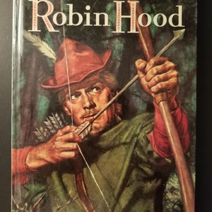 Robin Hood - Vintage Book - Etsy