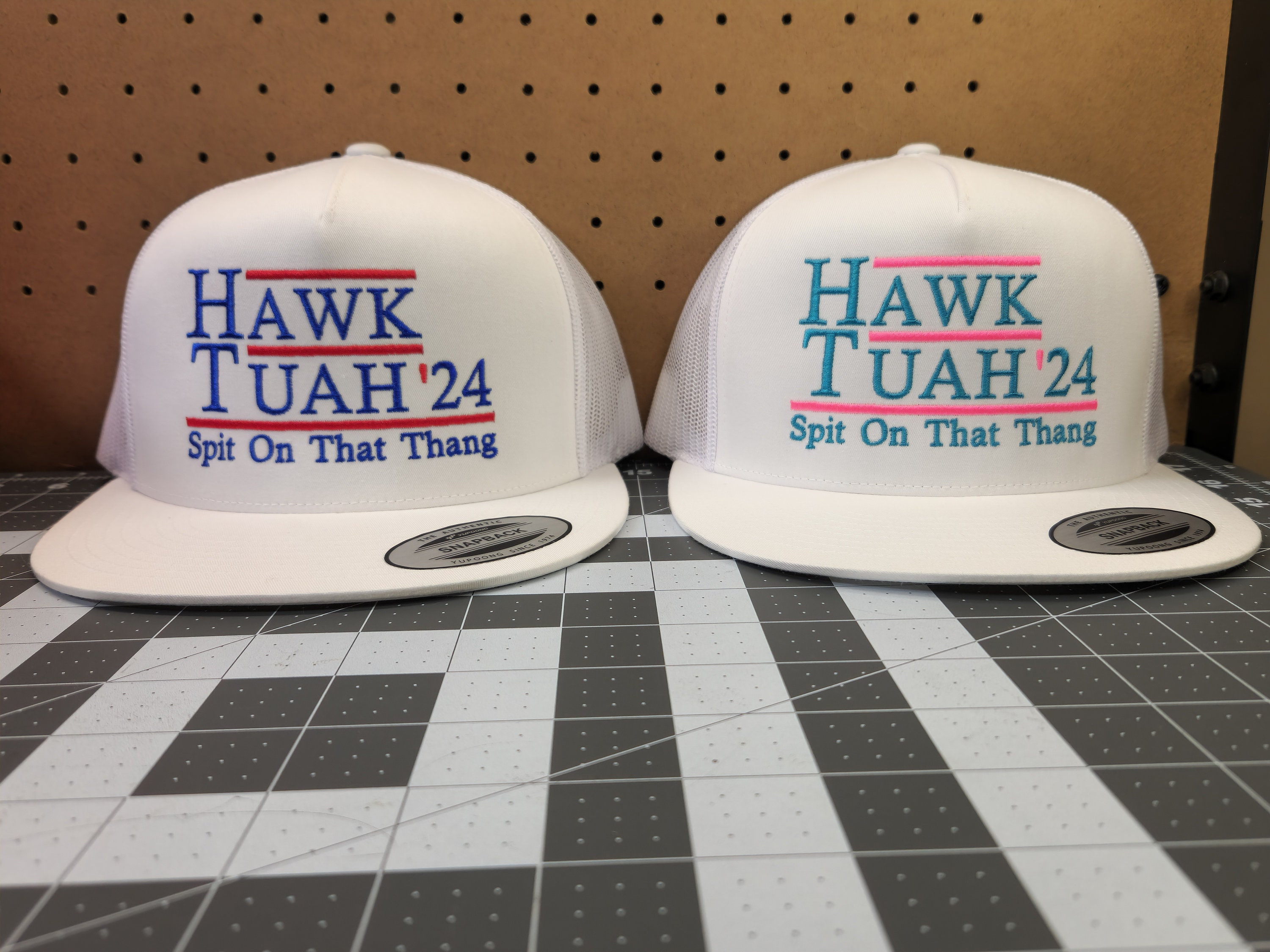 Hawk Tuah '24 Embroidered Hats - Etsy