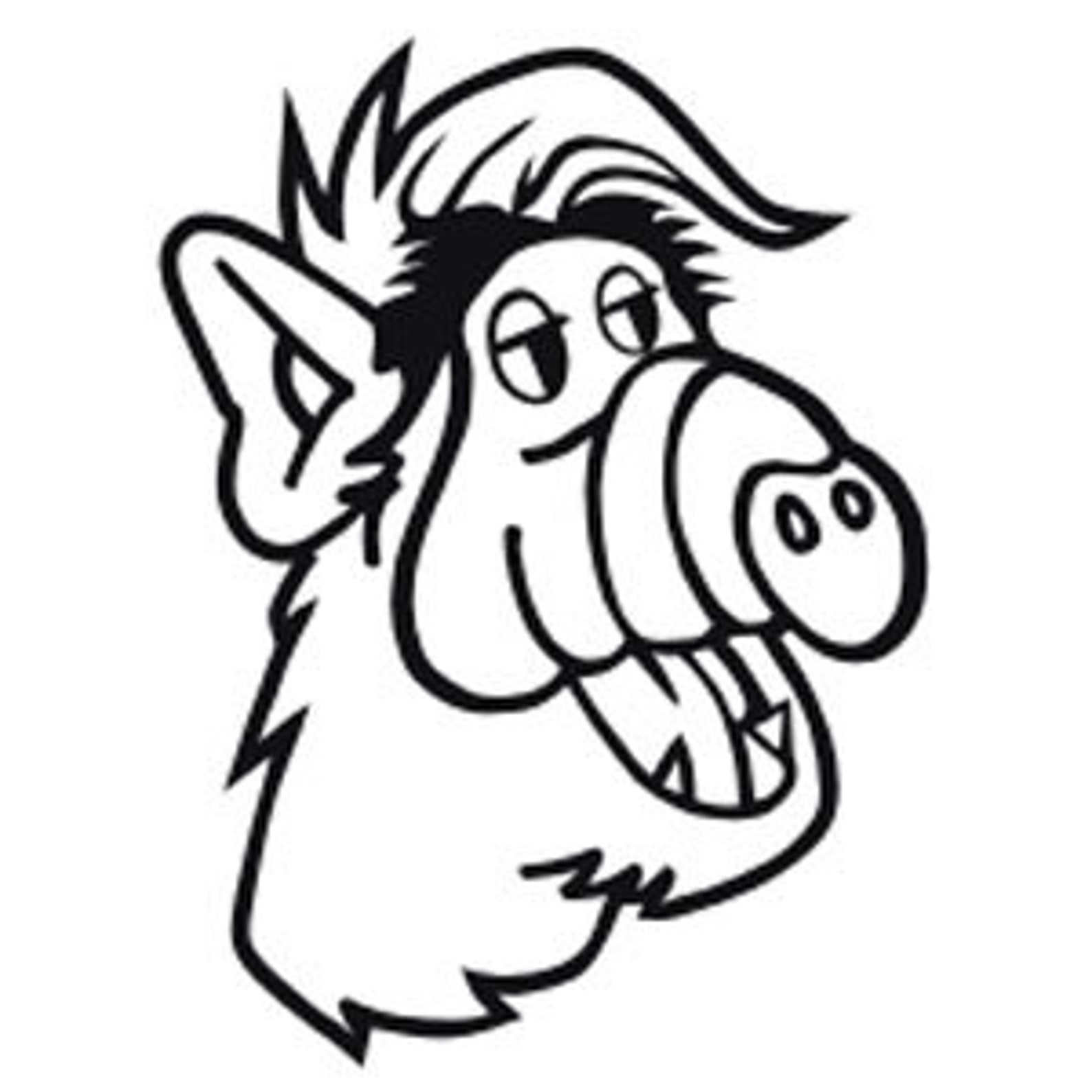 Alf SVG JPEG Cricut, Silhouette Cut File for Cutting Machines - Etsy