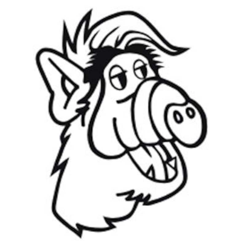 Alf SVG JPEG Cricut, Silhouette Cut File for Cutting Machines - Etsy