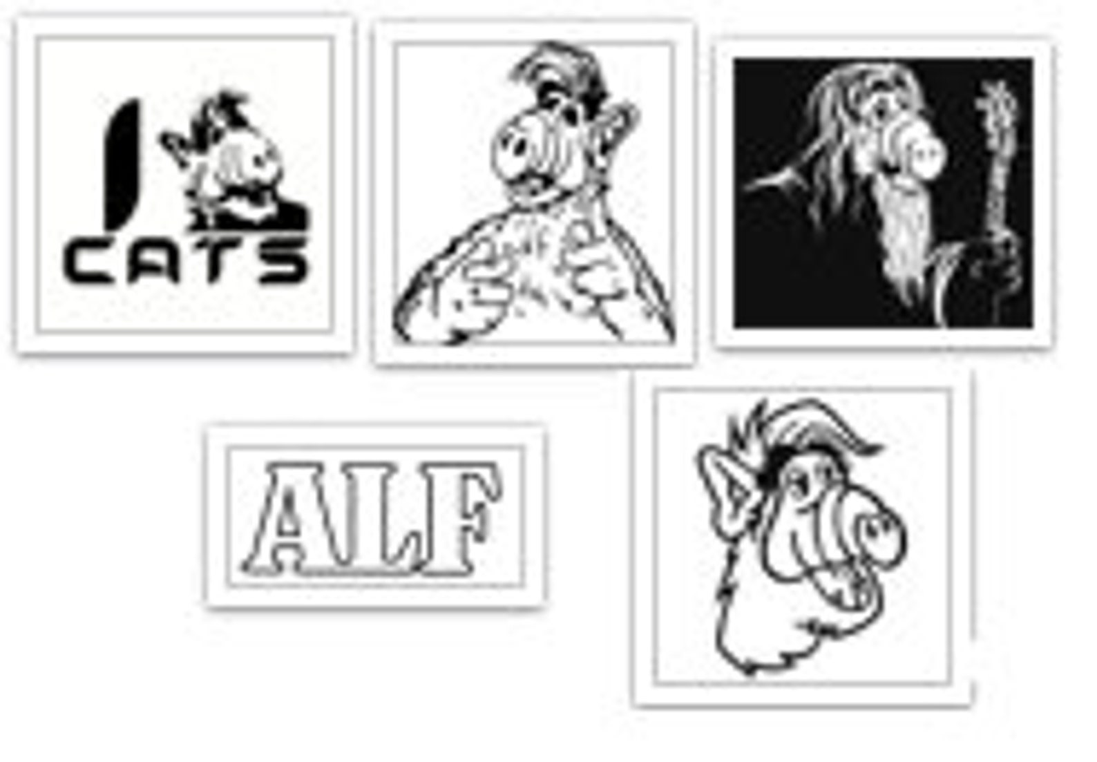Alf SVG JPEG Cricut, Silhouette Cut File for Cutting Machines - Etsy