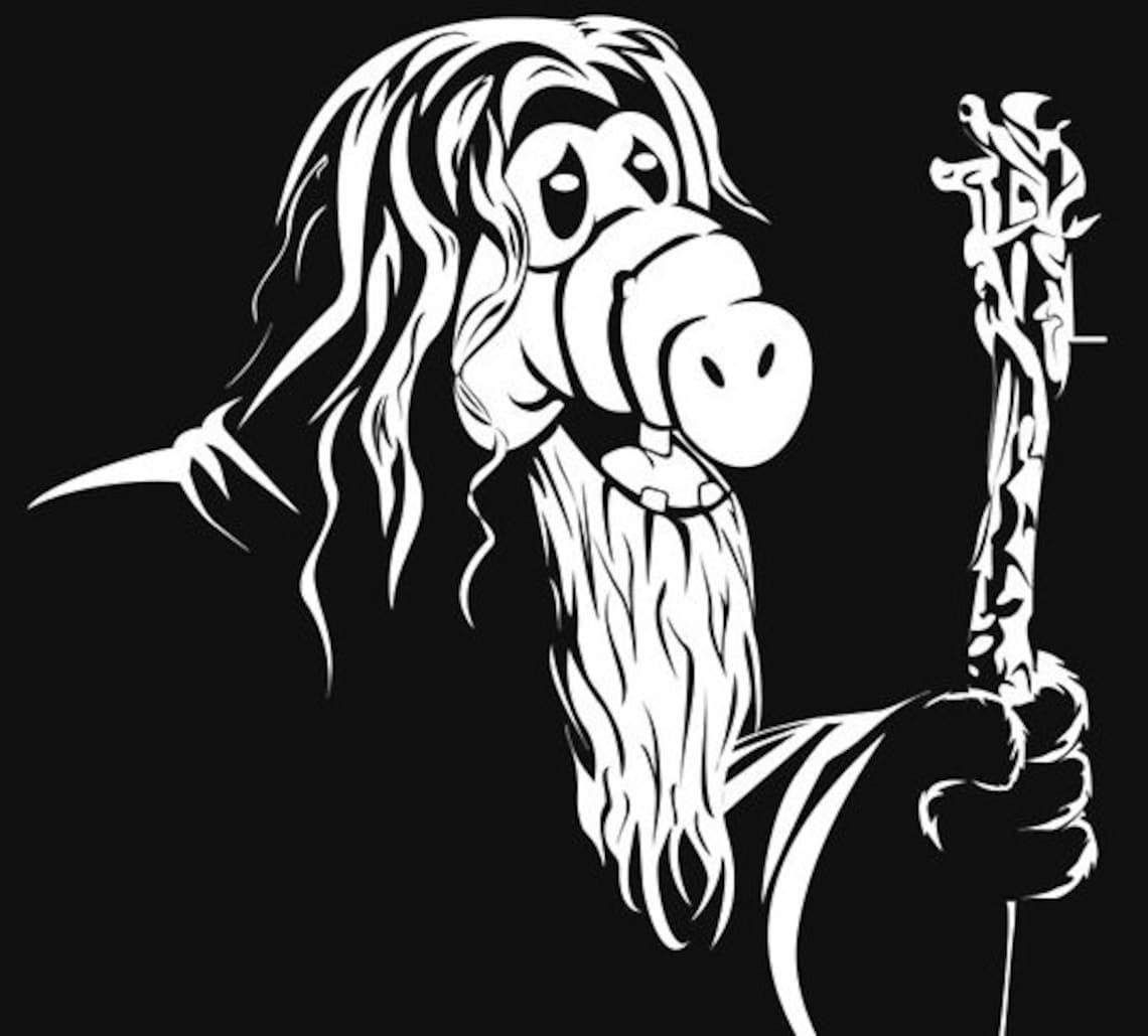 Alf SVG JPEG Cricut, Silhouette Cut File for Cutting Machines - Etsy