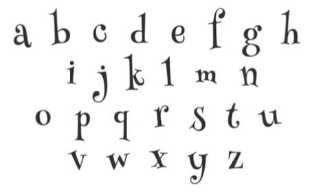 Wizard Alphabet Monogram Font SVG DXF Cricut, Silhouette Cut File for ...