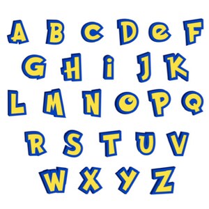 Pokemon Go Monogram Font W/ Frames SVG DXF Silhouette Cut File for ...