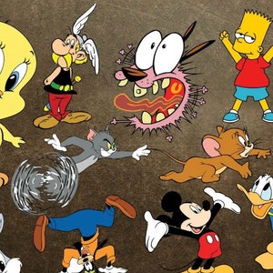 Machine Embroidery Designs Over 12,000 Cartoon Designs- PES - Etsy