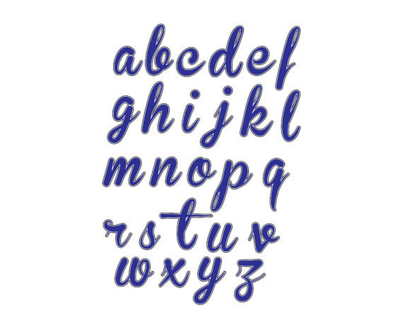 Baseball Monogram Font SVG JPEG EPS Cricut, Silhouette Cut File for ...