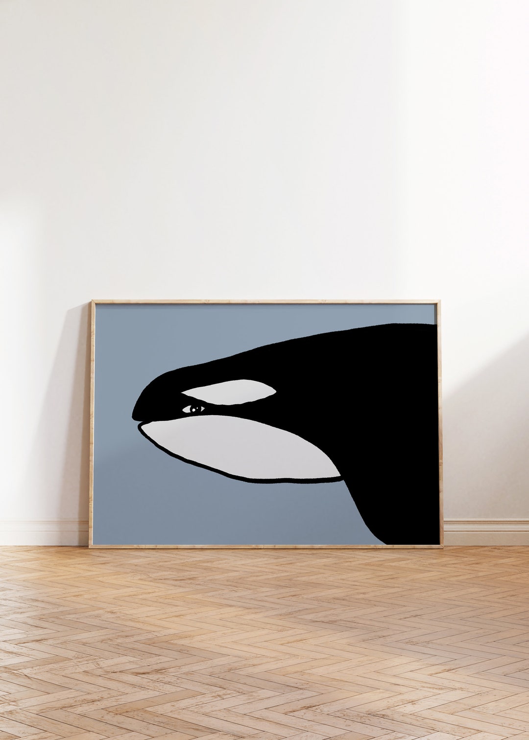 Orca Print Killer Whale Poster Ocean Themed Poster Sealife Nursery ...