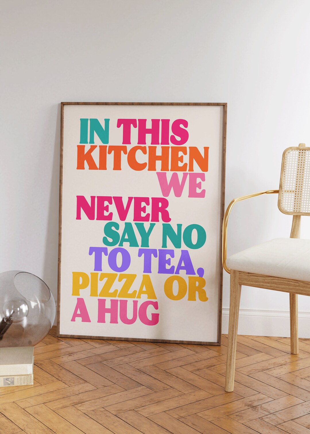 In This Kitchen Print Tea Prints Wall Art Prints for - Etsy