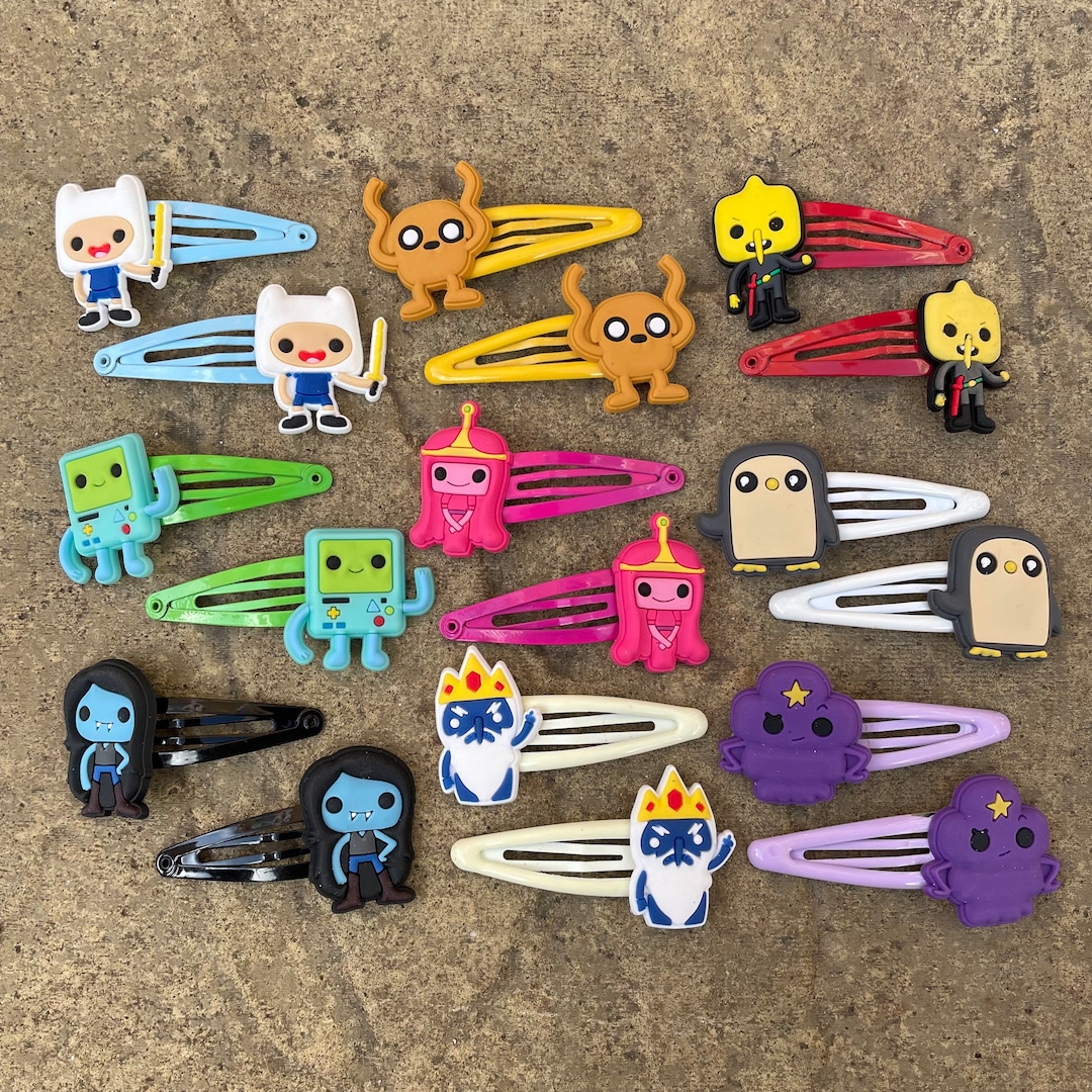 Adventure Time Snap Hair Clips - Etsy UK