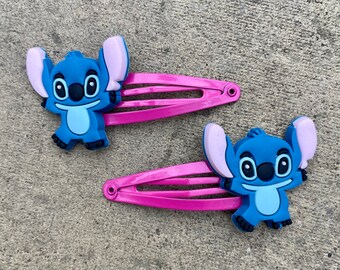 Disney Lilo & Stitch 2-pack Claw Clips Hair Clips - Etsy