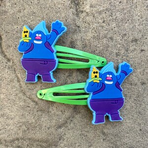 Trolls Snap Hair Clips - Etsy