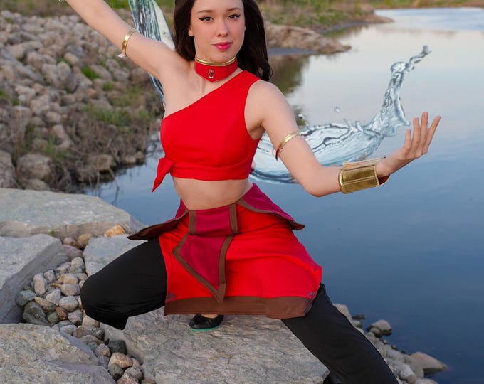 Katara Fire Nation Cosplay Print Emthefae - Etsy