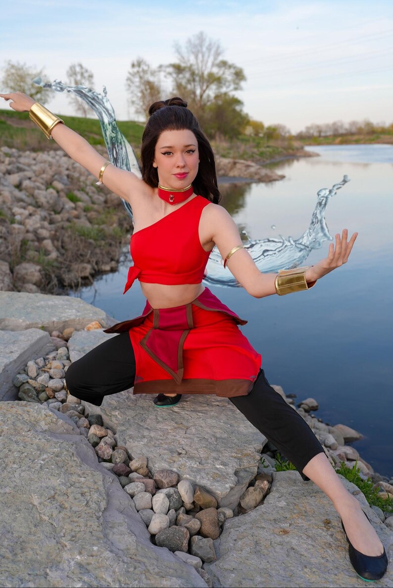 Katara Fire Nation Cosplay Print Emthefae - Etsy