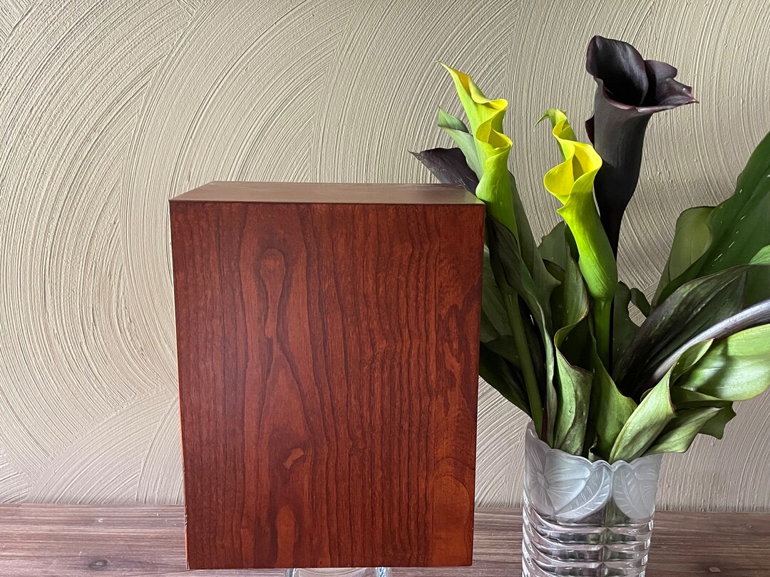 Dovetail Cube Urn - Etsy