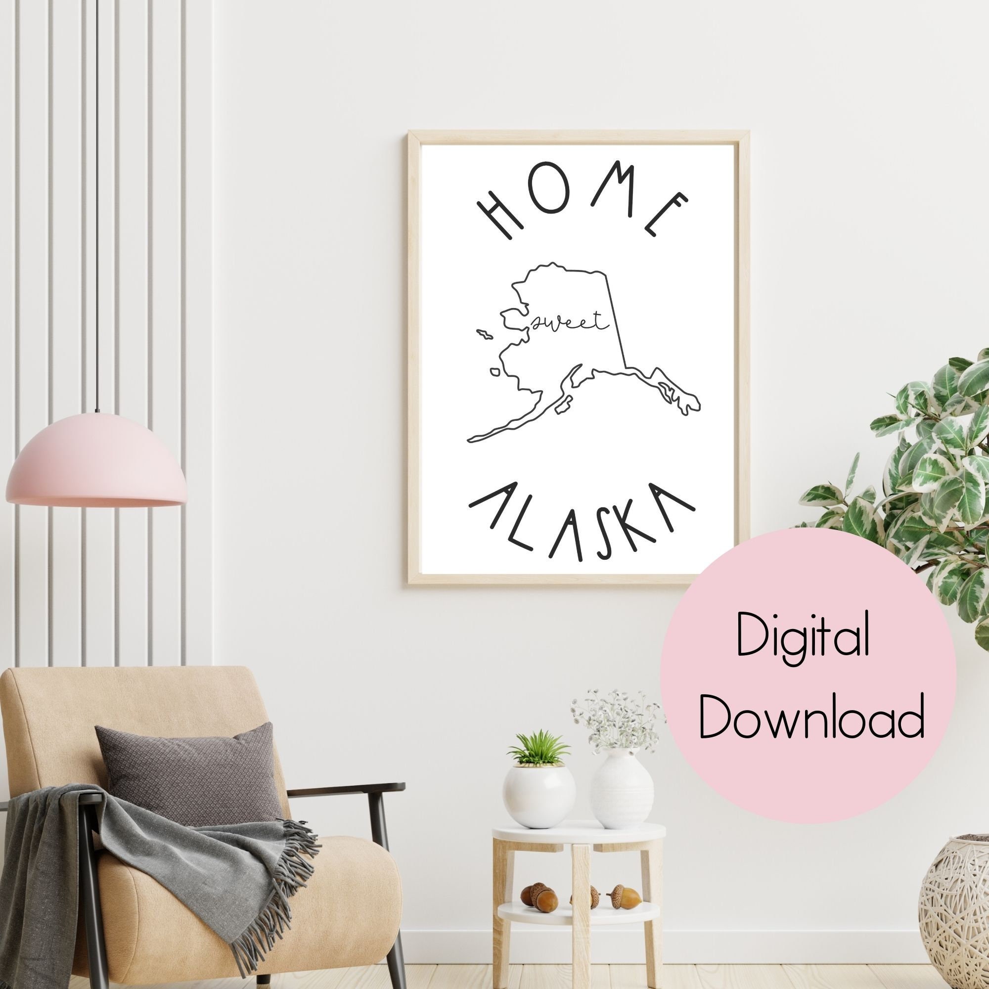 Alaska Digital Wall Décor L Printable Wall Art L Digital - Etsy