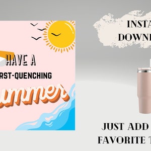 Teacher Stanley Cup Gift Tag/teacher Gift Idea/40oz Tumbler Gift Tag ...