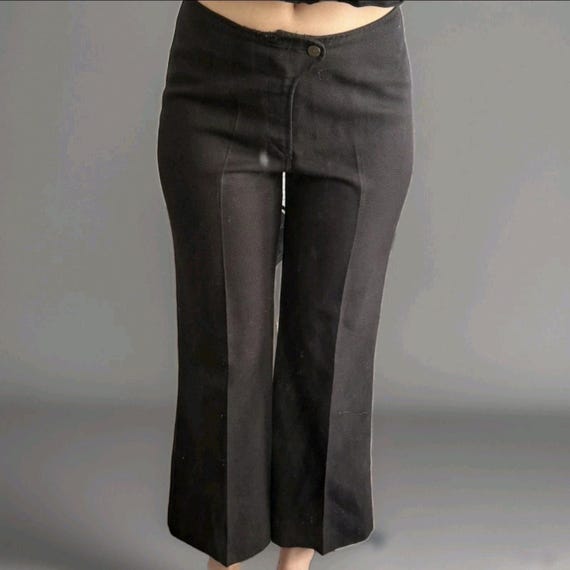 Vintage 60s Miss Levis Big E Wool Flares: Ankle Graze… - Gem