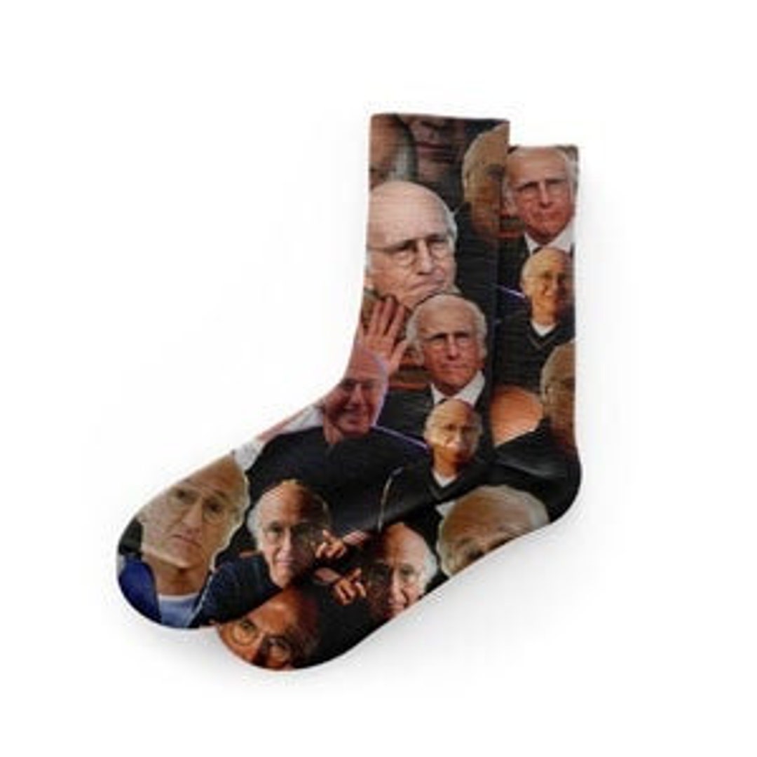 Larry David Socks Larry David Collage - Etsy