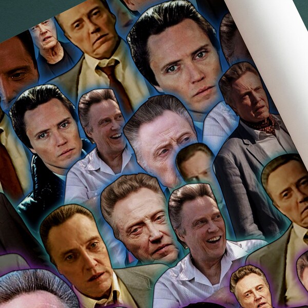 Christopher Walken - Etsy
