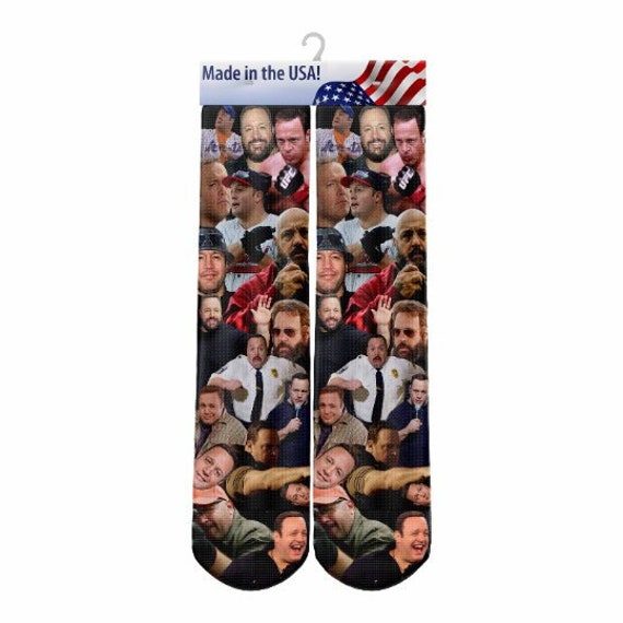 Kevin James Socks Mall Cop Socks - Etsy