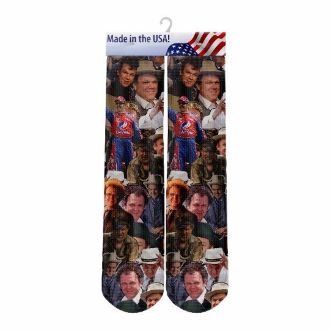 John C. Reilly Socks Step Brother Socks Talladega Nights Socks - Etsy