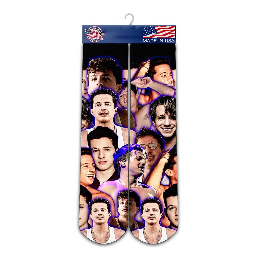 Charlie Puth Socks - Etsy