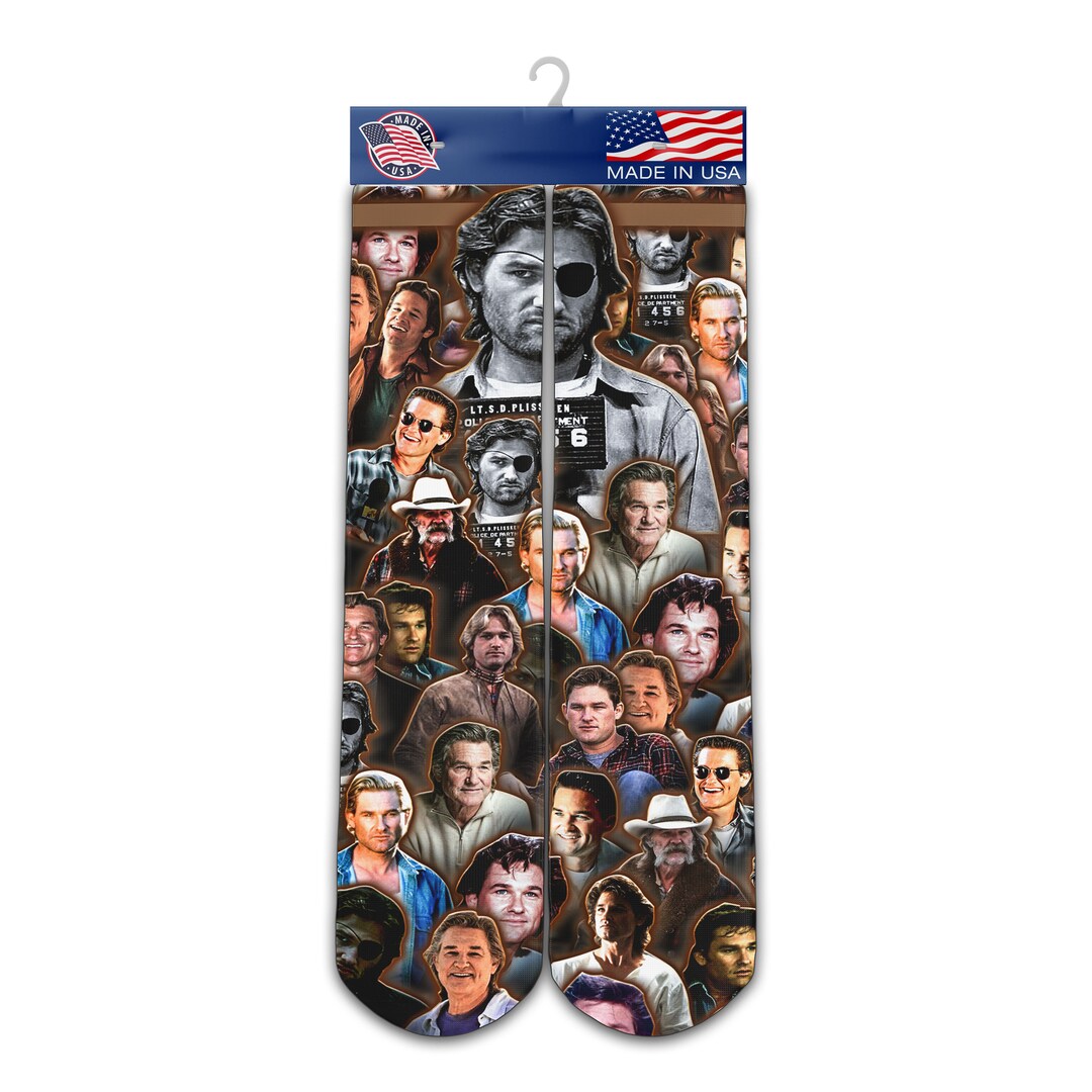 Kurt Russell Socks - Etsy