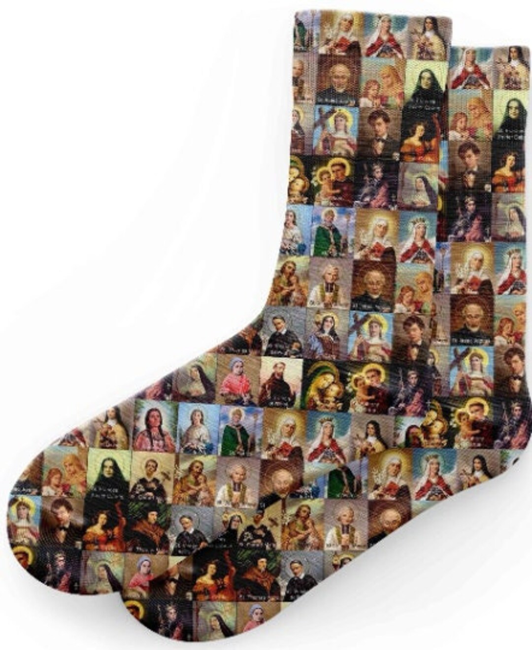 Catholic Saint Socks - Etsy Australia