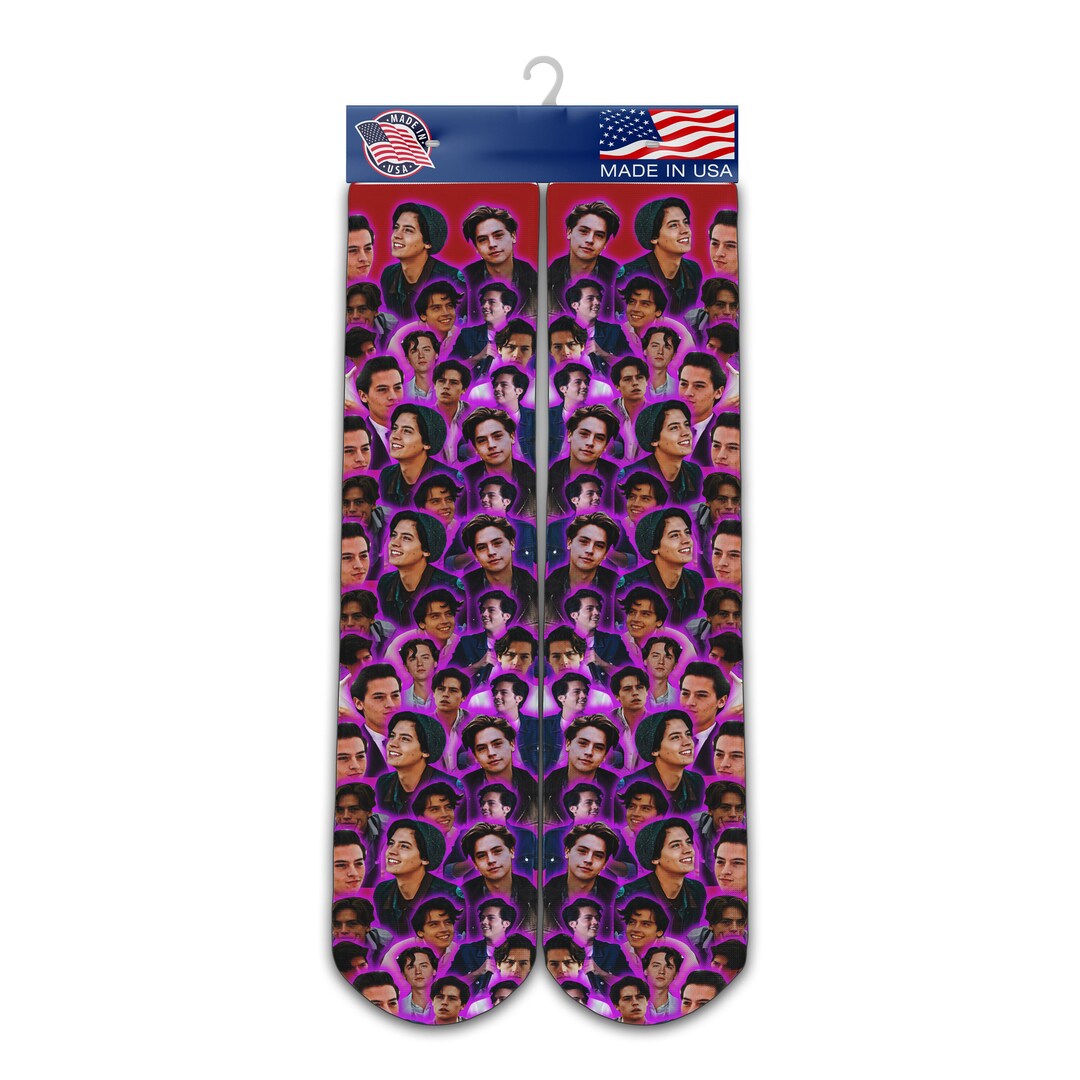 Cole Sprouse Socks - Etsy