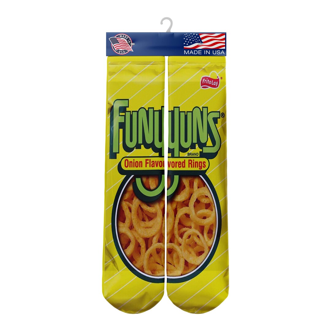 Funyuns Socks Funny Socks - Etsy