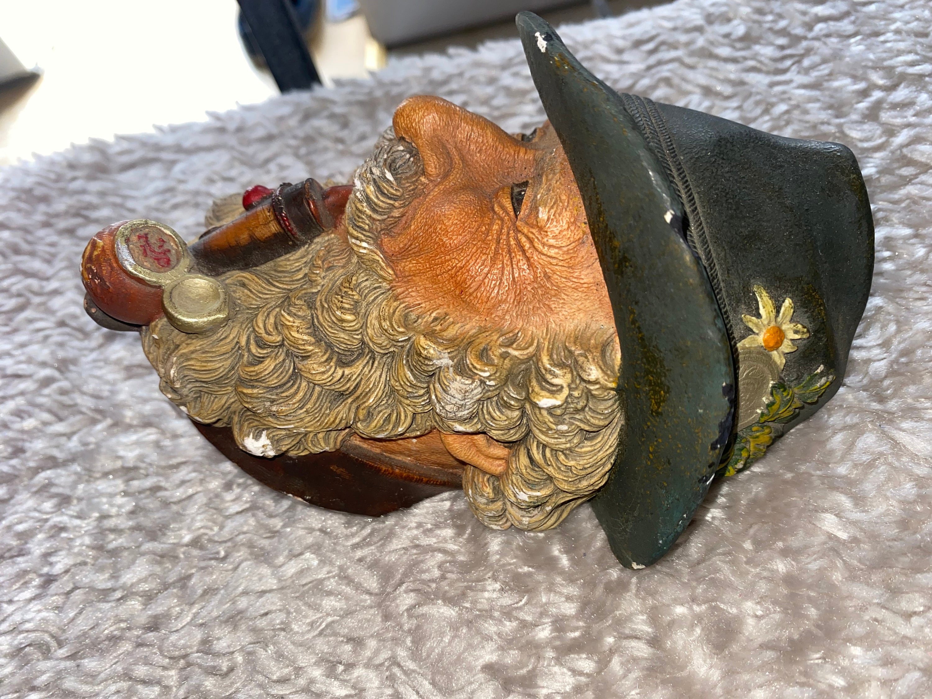 Bossons Chalkware Wall Plaque Tyrolean 1960s Chalk Head Wall - Etsy