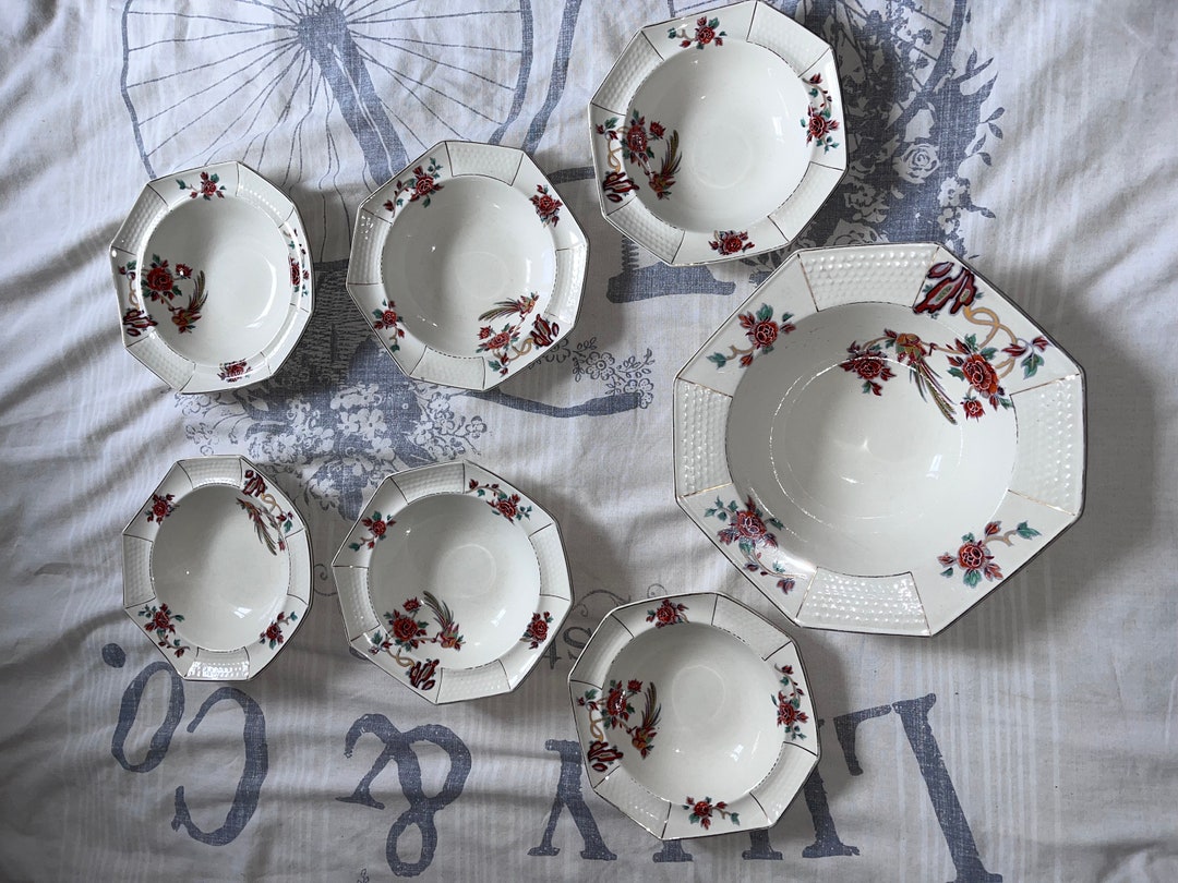 Royal Venton Ware Bowl Set John Stevenson & Son Ltd Large Serving Bowl ...