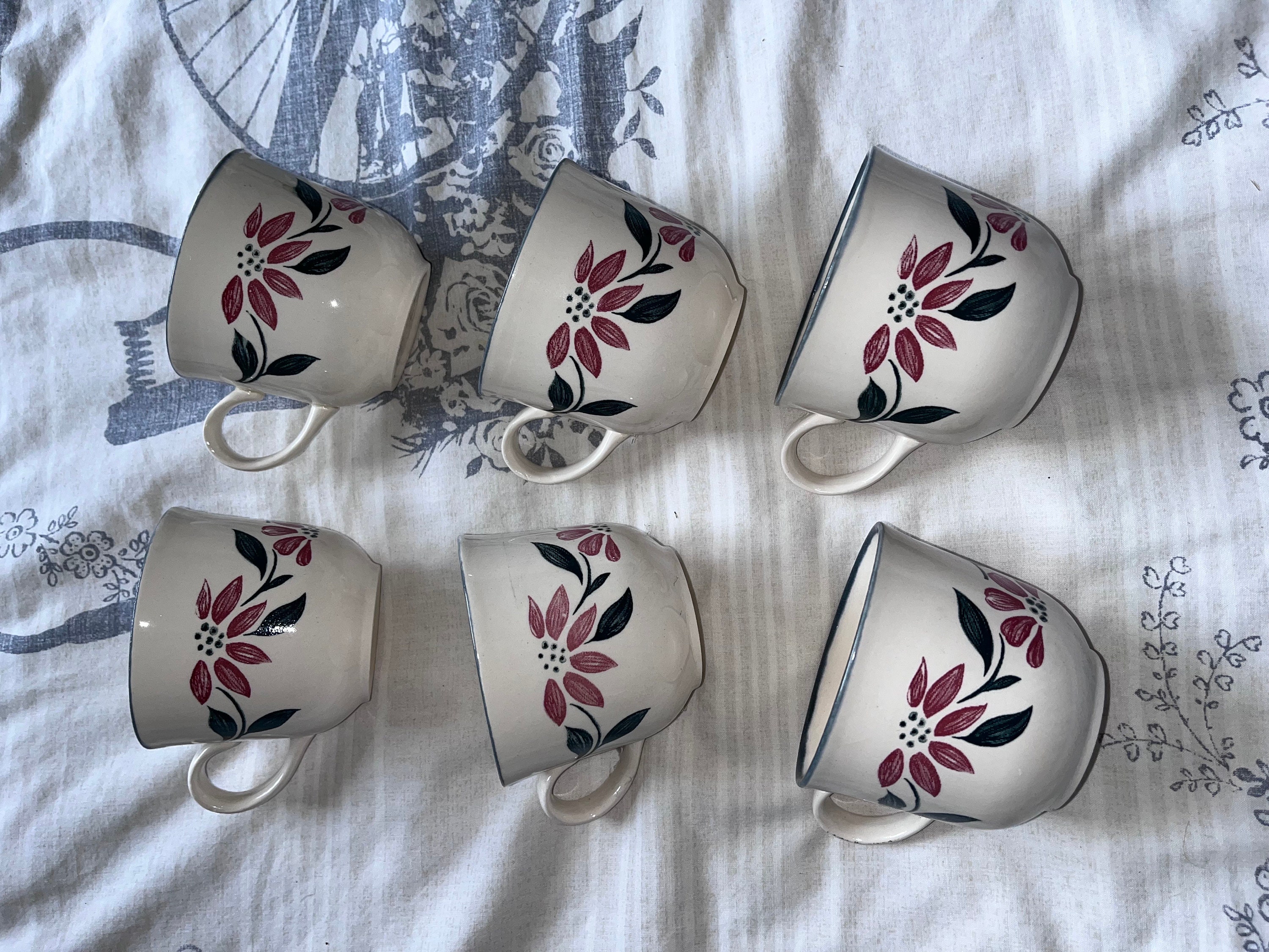 Biltons Collection 6 Cups and Saucers Set in Original Box 70s 80s - Etsy