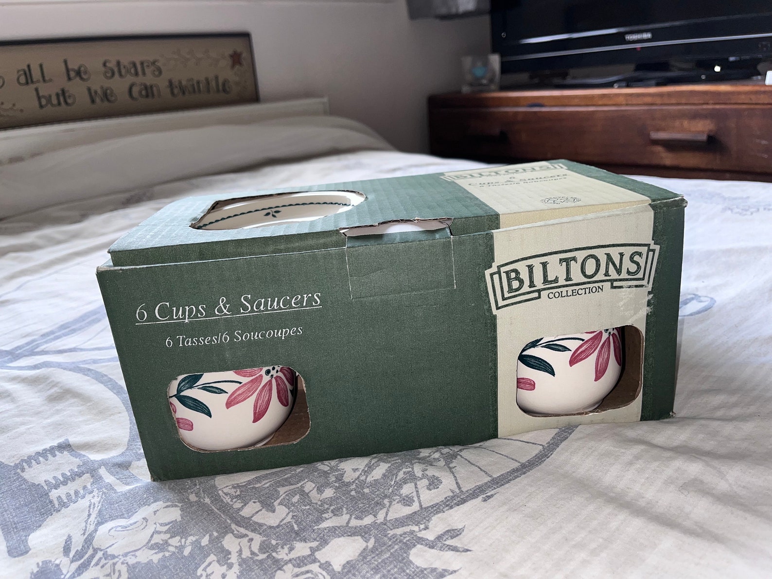 Biltons Collection 6 Cups and Saucers Set in Original Box 70s 80s - Etsy