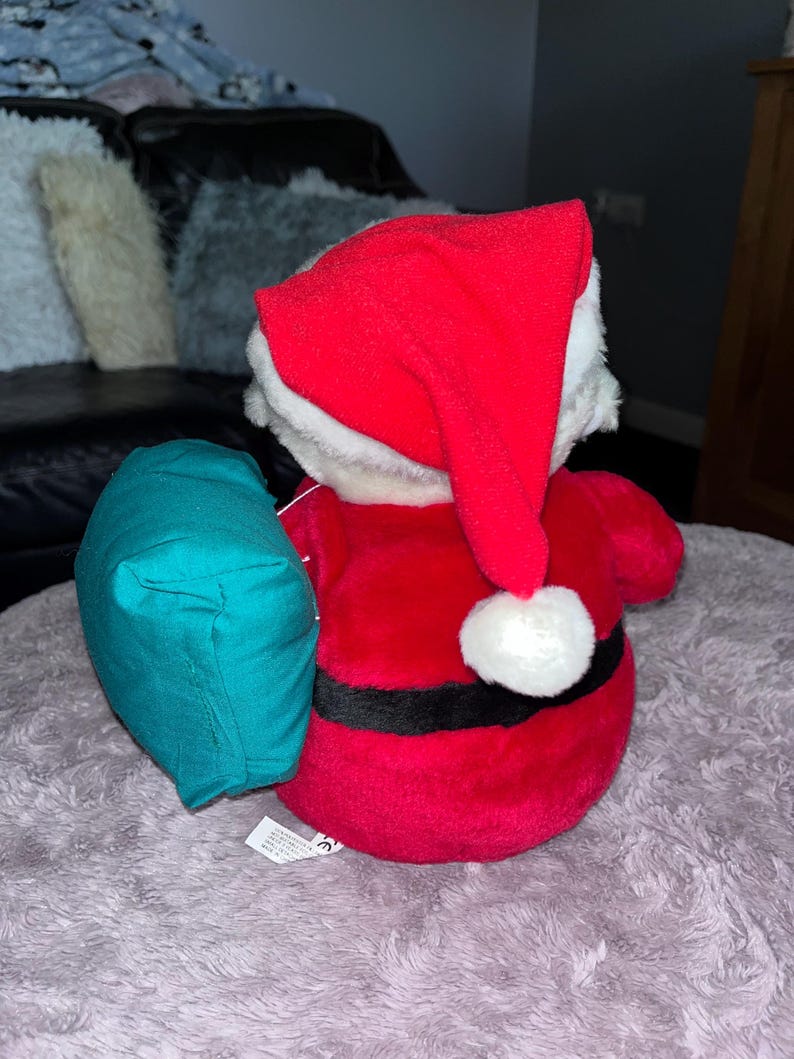 Vintage Wobbling Santa Plush, Animated Christmas Decor - Etsy