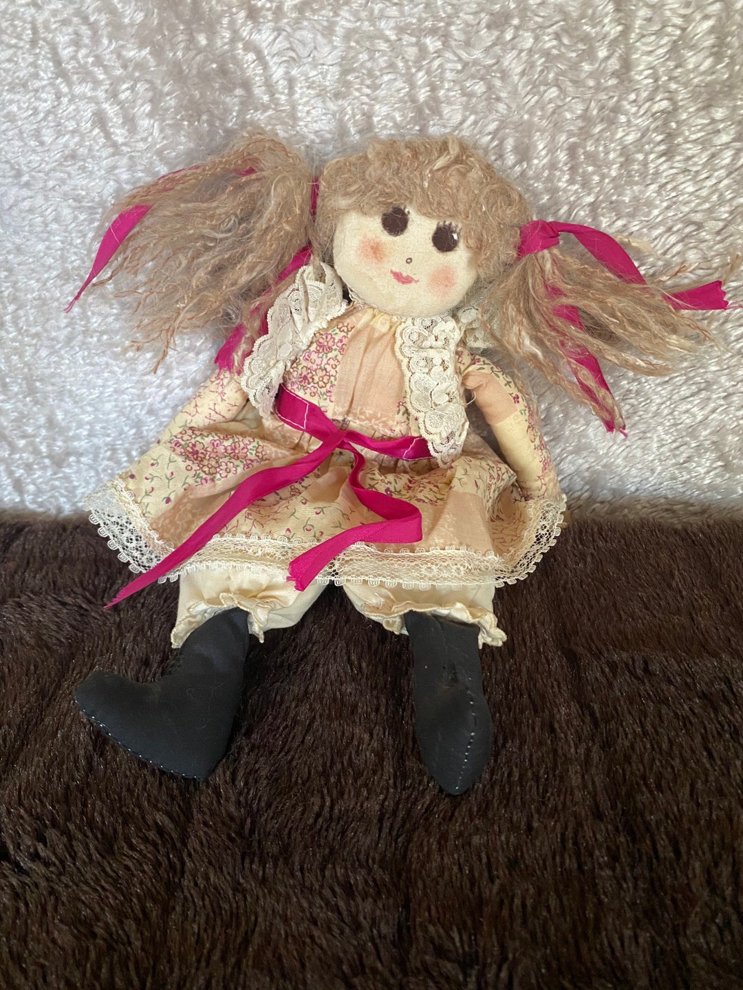 Vintage Ragdoll 12 Inches Rare Unique Collectible - Etsy