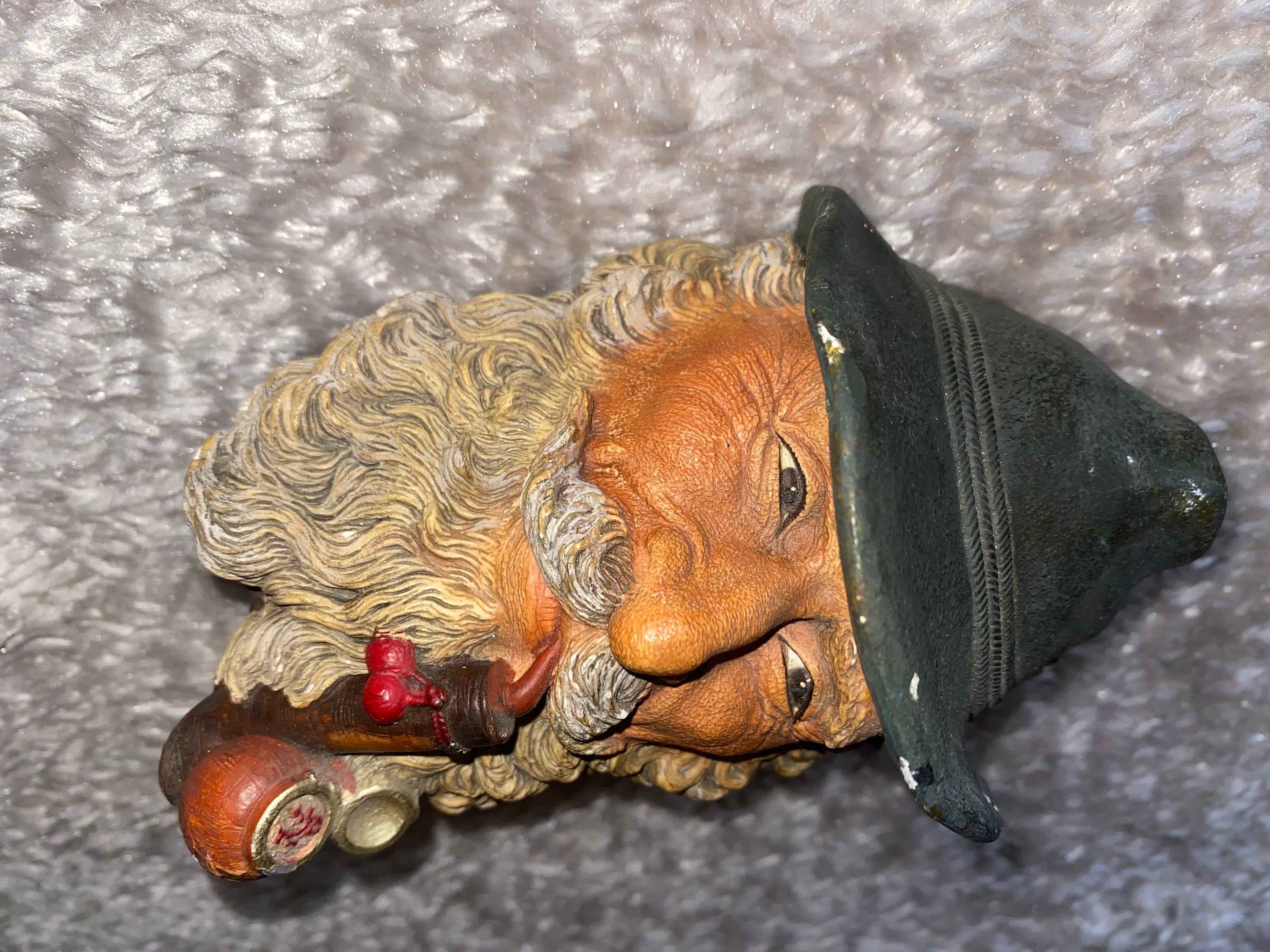 Bossons Chalkware Wall Plaque Tyrolean 1960s Chalk Head Wall - Etsy