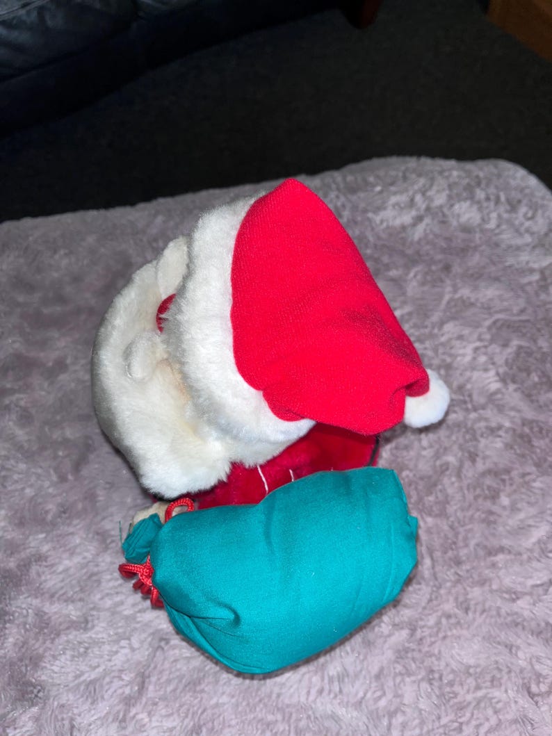 Vintage Wobbling Santa Plush, Animated Christmas Decor - Etsy