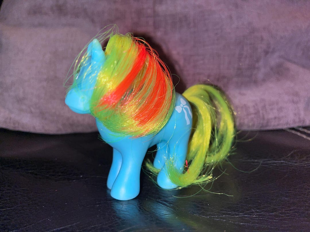G1 My Little Pony Baby Ribbon 1984 Vintage Hasbro Made in Hong Kong - Etsy