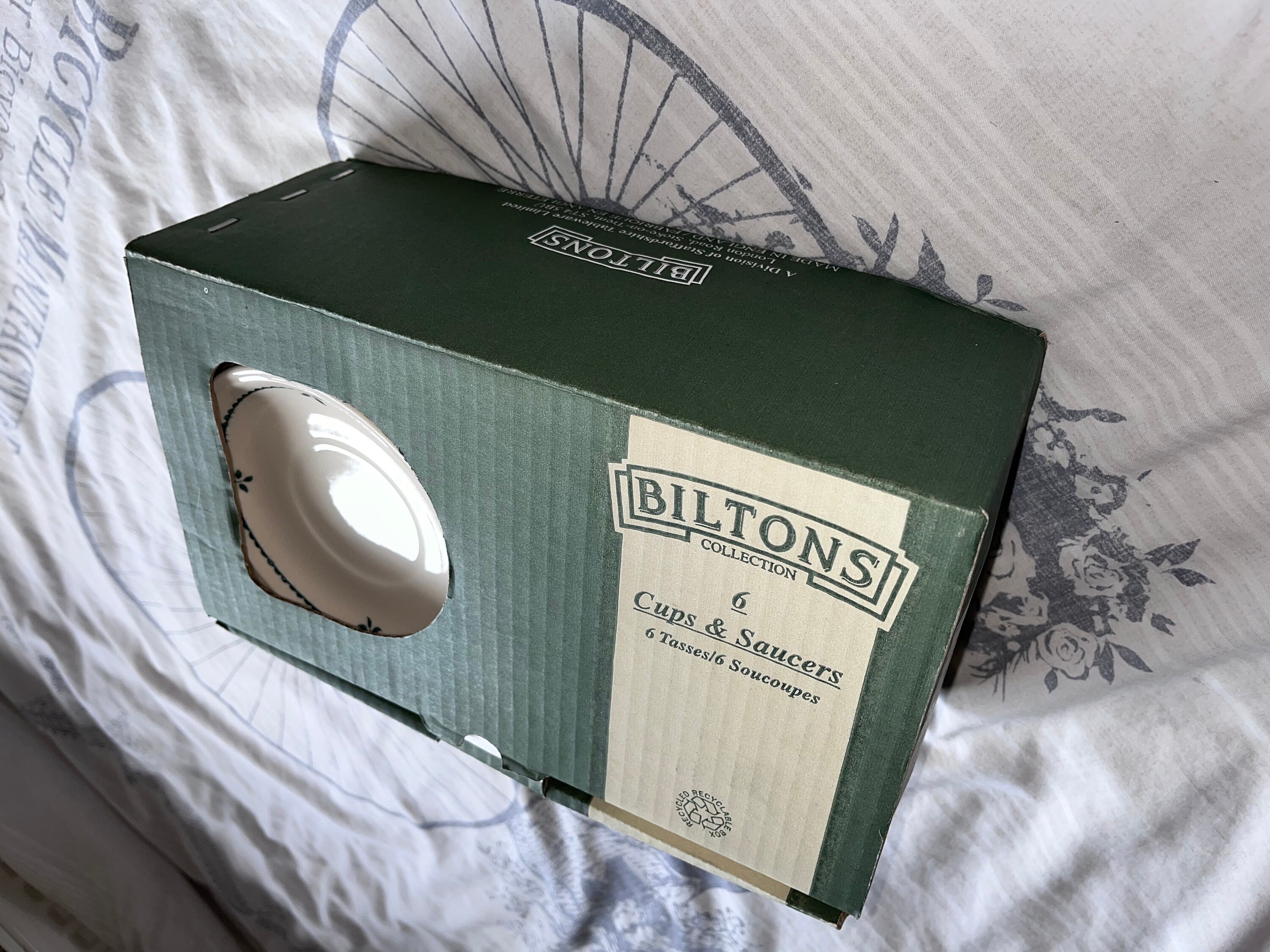 Biltons Collection 6 Cups and Saucers Set in Original Box 70s 80s - Etsy