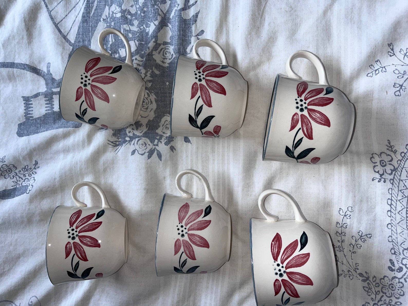 Biltons Collection 6 Cups and Saucers Set in Original Box 70s 80s - Etsy