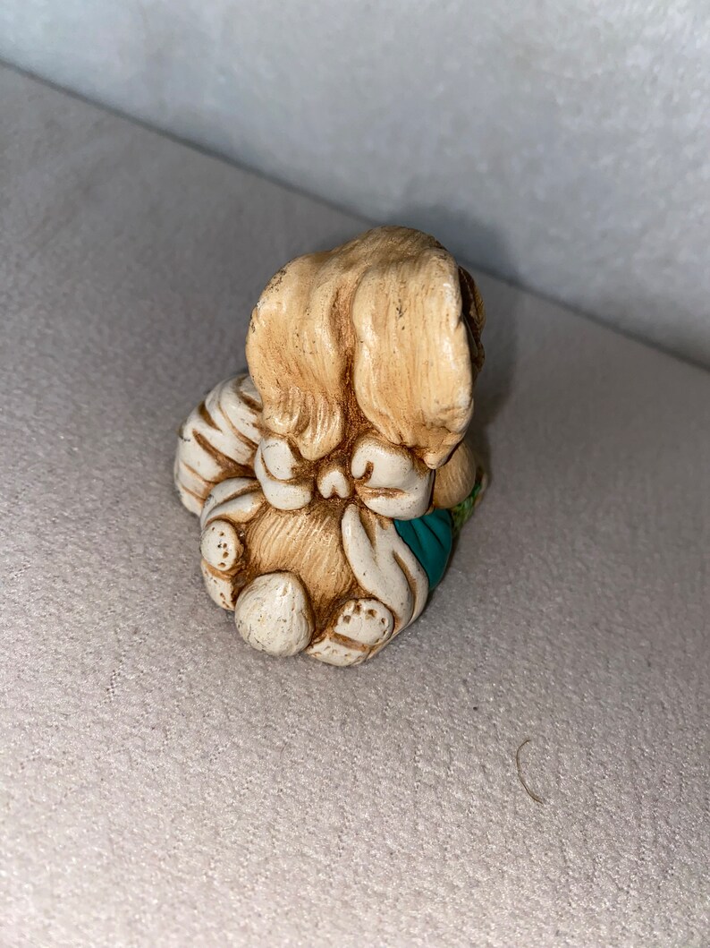 Woodlander Hand Painted Stoneware Mereside England Vicki Bunny Rabbit ...