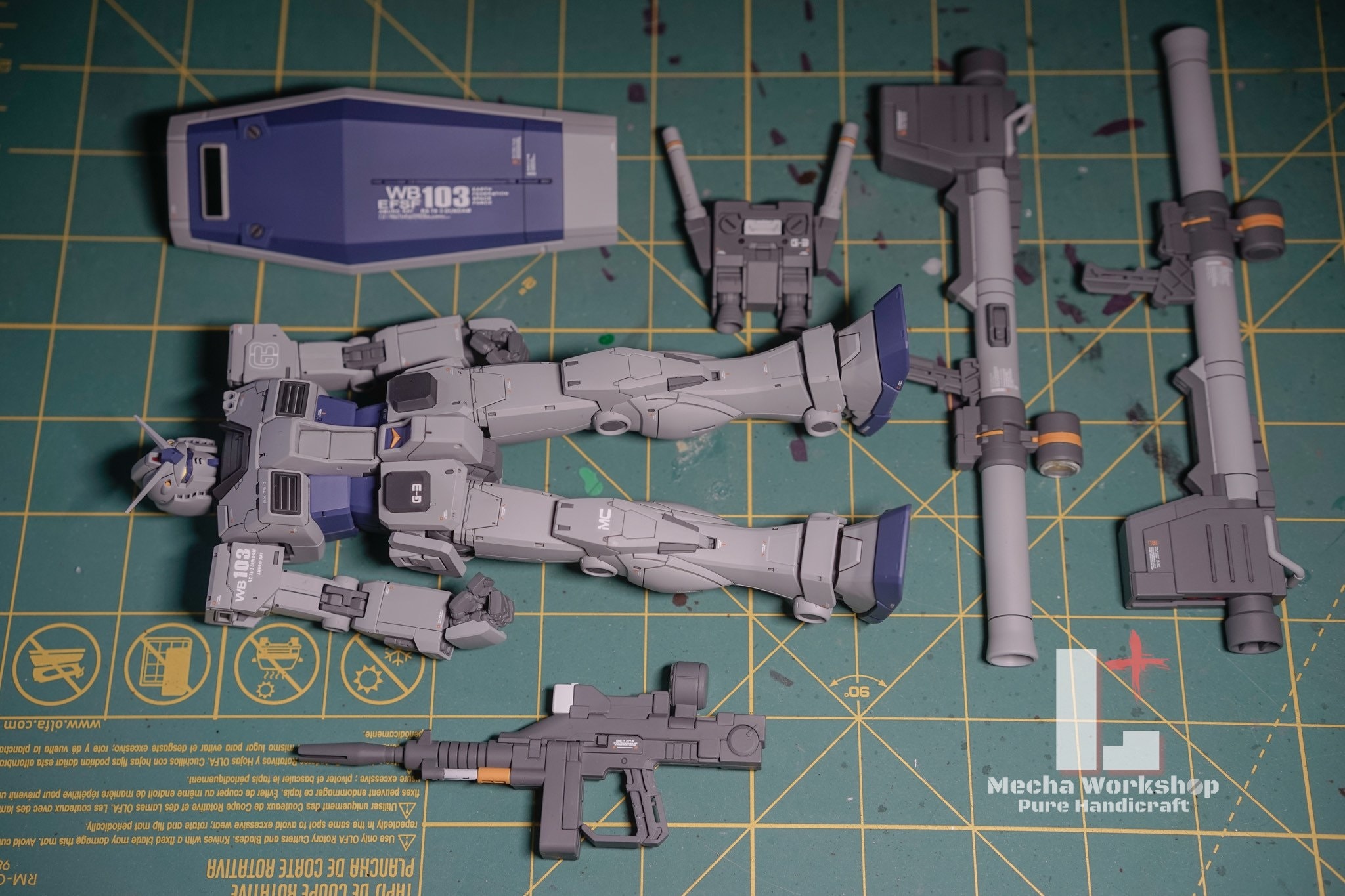 MG RX78-3 G3 Gundam GTO Fully Painted Customizable High - Etsy Canada