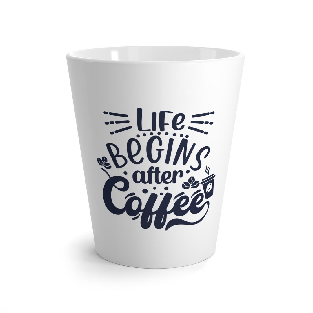 Latte Mug Design - Etsy