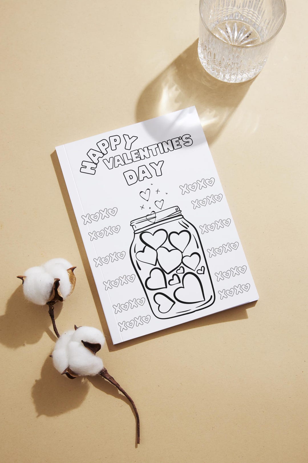 Valentines Day Coloring Sheet Printable | Fun Love Activity PDF - Etsy