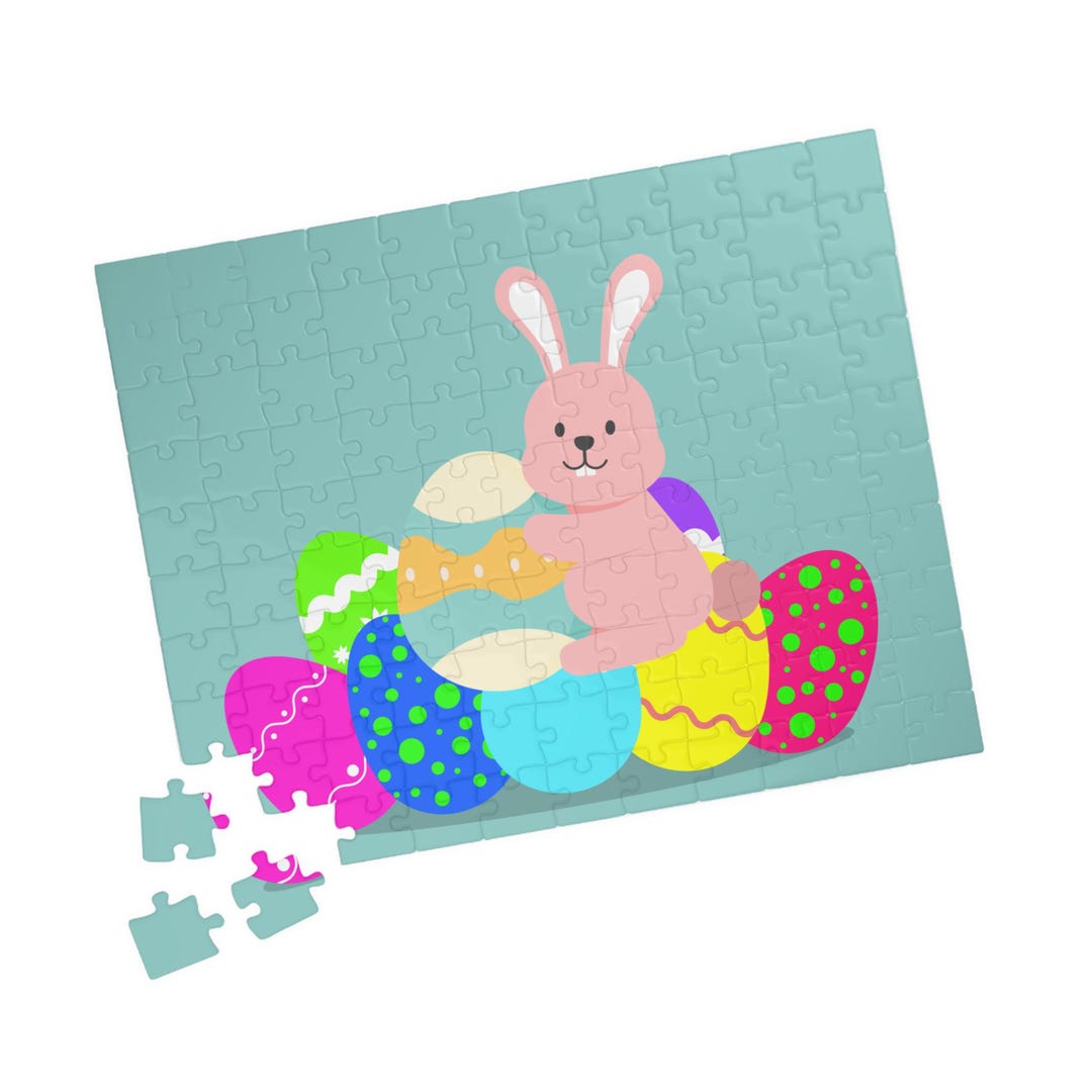 Easter Bunny Puzzle | Easter Gift | Family Activity | Fun Home Decor ...