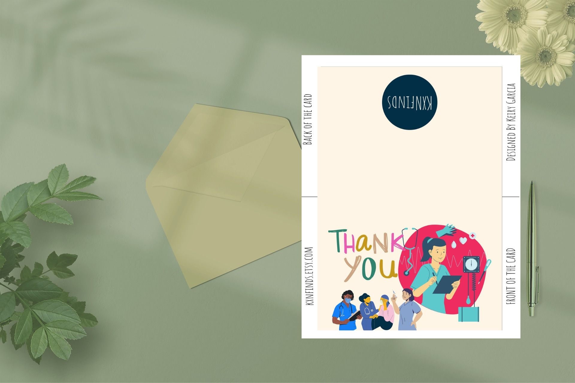 Appreciation Card | Thank You Card | Digital | PDF - Etsy