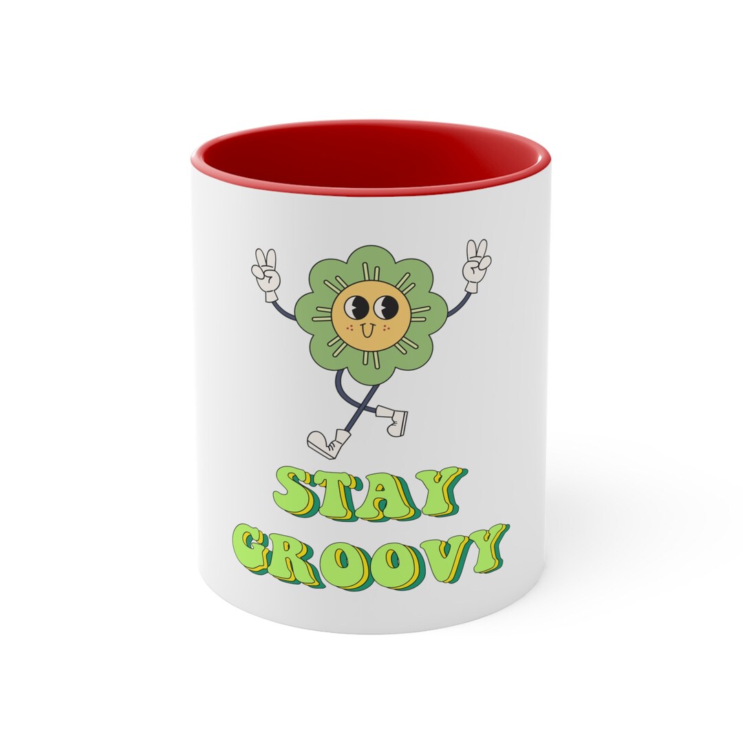 Stay Groovy Coffee Mug, 110z - Etsy