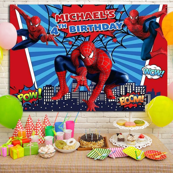 Spider Man Photo Booth - Etsy